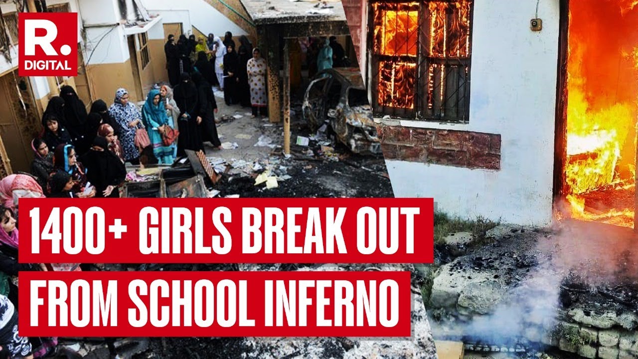 Pakistan: Over 1,400 Girls Escape After Massive Fire Engulfs Girls ...