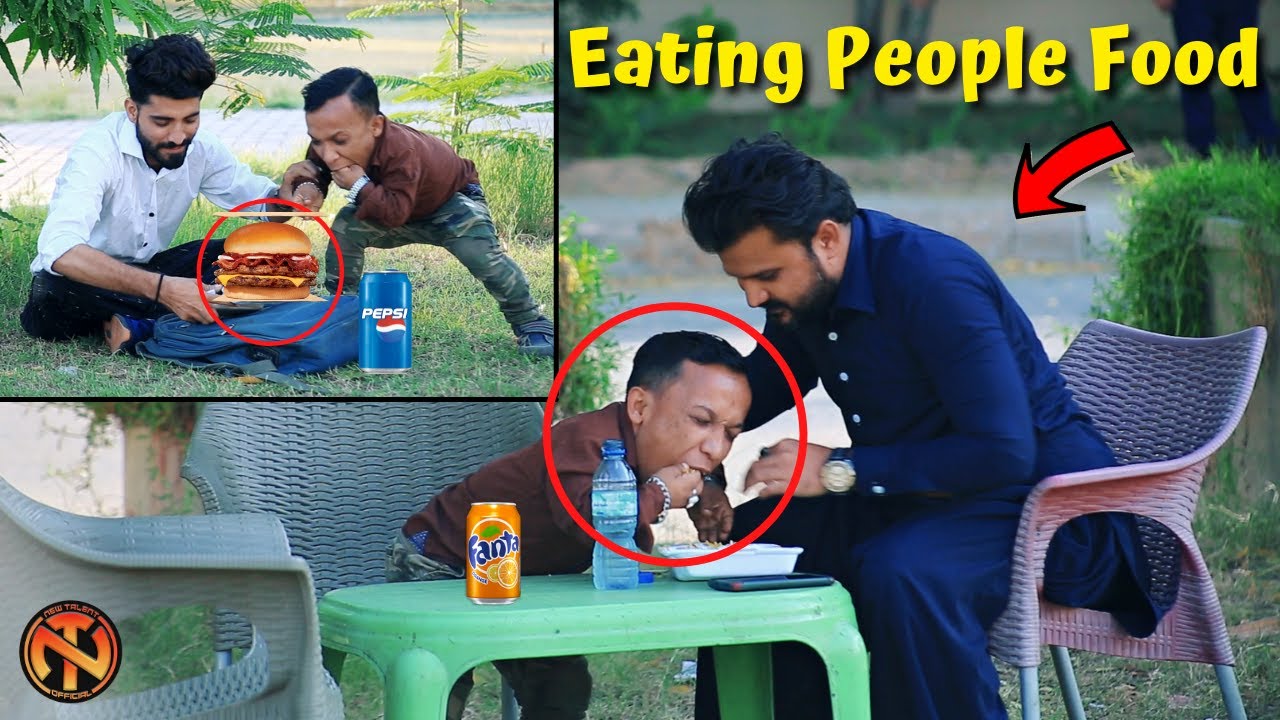 Eating & Snatching Food Prank - Funny Public Prank | New Talent - YouTube
