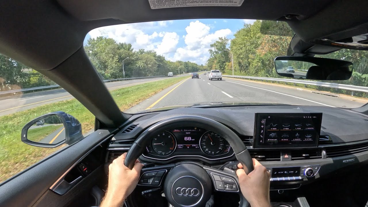 2021 Audi A5 2.0T Sportback - POV Test Drive - YouTube