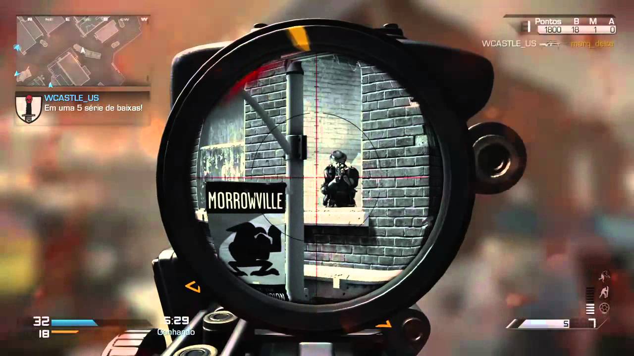 Call of Duty Ghost WCASTLE_US triplíce coroa (first blood,final kill and mvp) WARHAWK MAP - YouTube