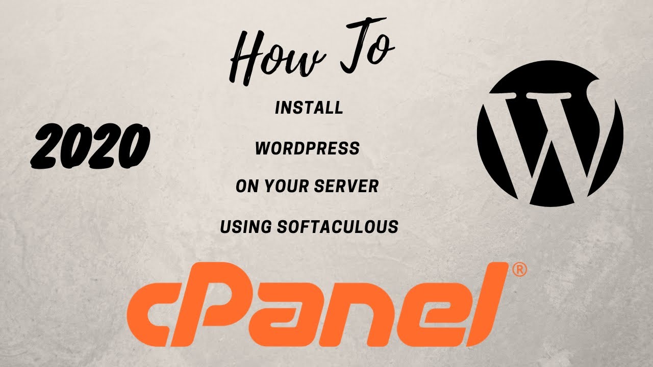 How To Install Wordpress Automatically In Cpanel Install Wordpress 7309