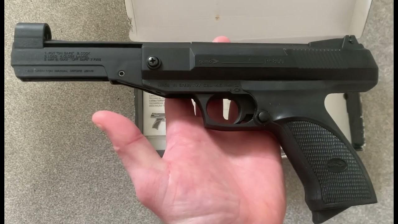 Gamo P800 .177 Air Pistol. - YouTube