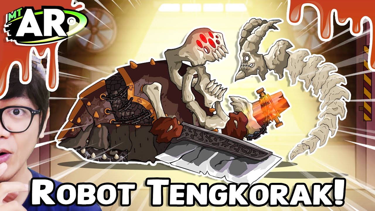 AKU BANGKITKAN ROBOT TANK MONSTER TENGKORAK PATUN‼️ Tank Arena Steel ...