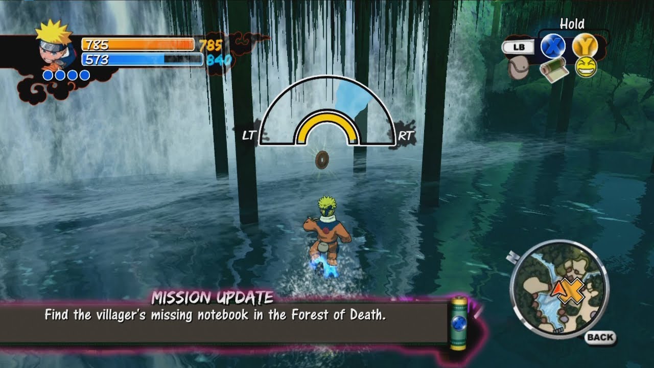 Naruto Rise of A Ninja Walkthrough Part 32 - The Lost Notebook Mission ...