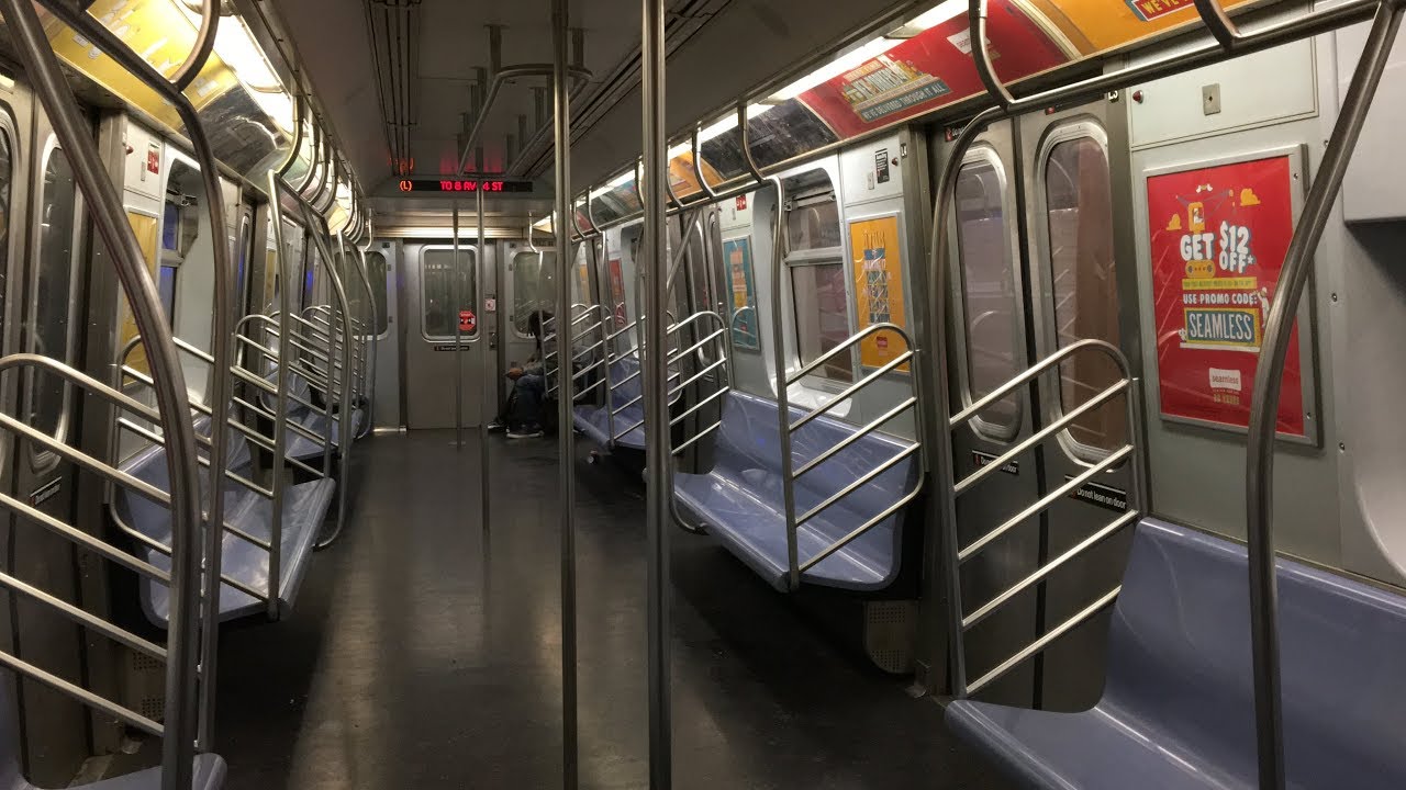 On Board an R143 L Train - Halsey St to Montrose Av - YouTube