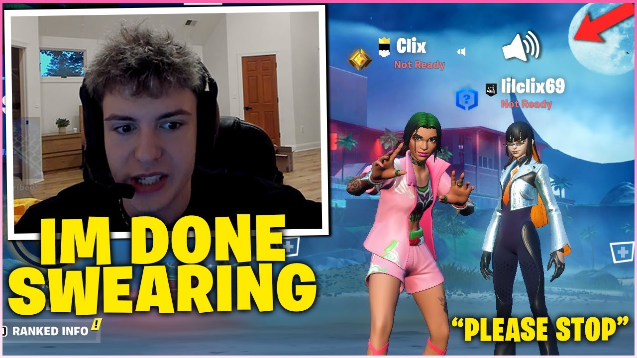 CLIX Officially GOING FAMILY FRIENDLY After The NICEST PS4 Player ...