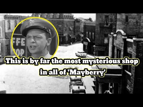 This is by far the most mysterious shop in all of Mayberry - YouTube