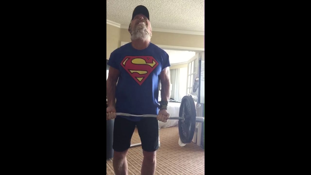 Veteran Suicide Awareness campaign 2018 - Lew Knopp curls 115 lbs ...