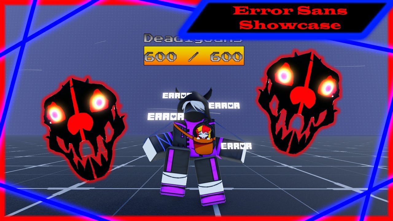 Error Sans [Showcase] [Undertale-Ultimate-A.U] - YouTube