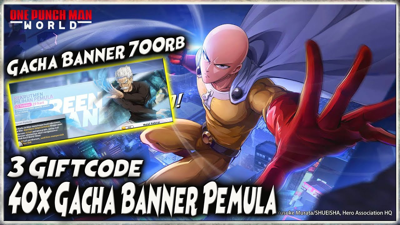 BAKAR 700ribu GACHA BANNER GARANSI 2 SSR PEMULA | 3 GIFTCODE 🔥 ONE ...