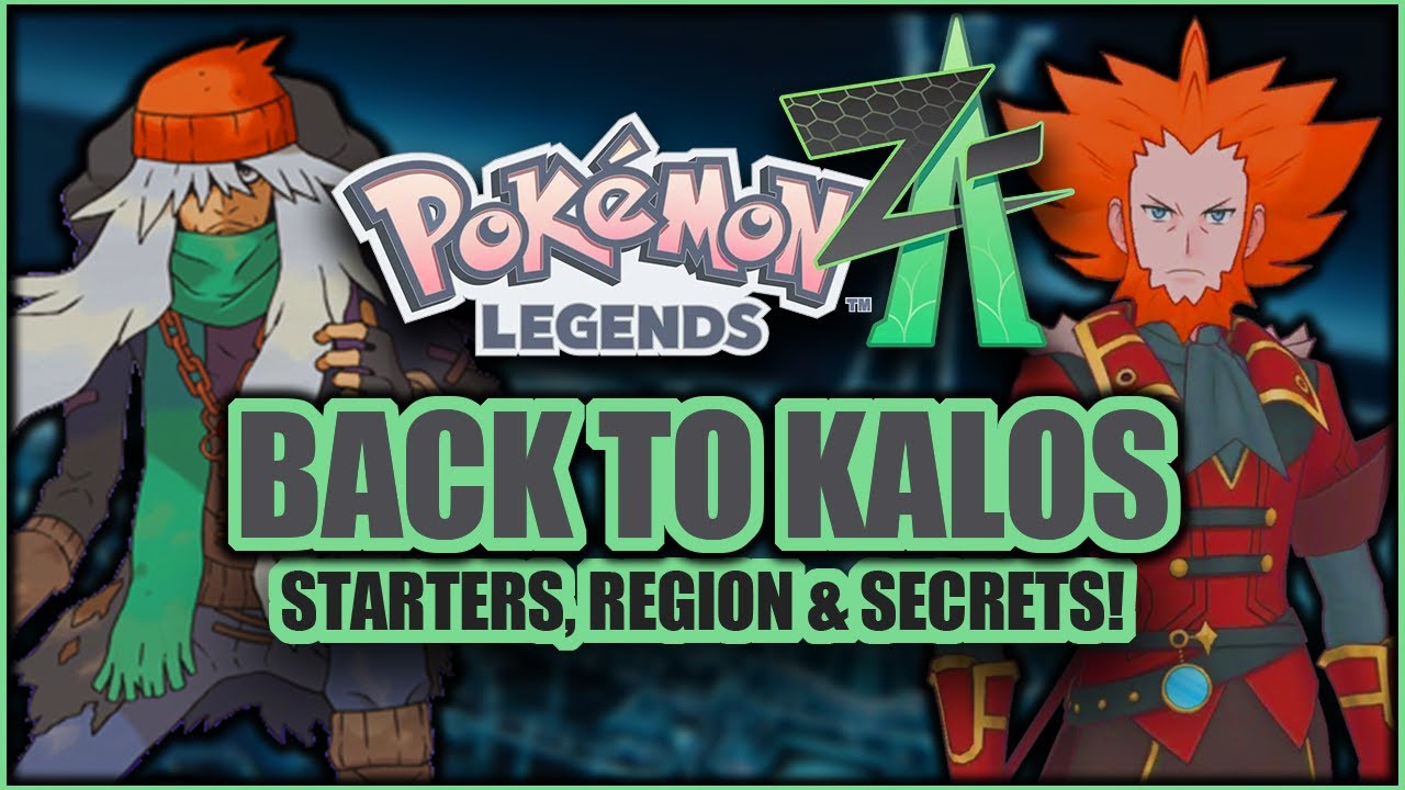 Pokemon Legends: ZA Starters, Region & Secrets! (Discussion) - YouTube