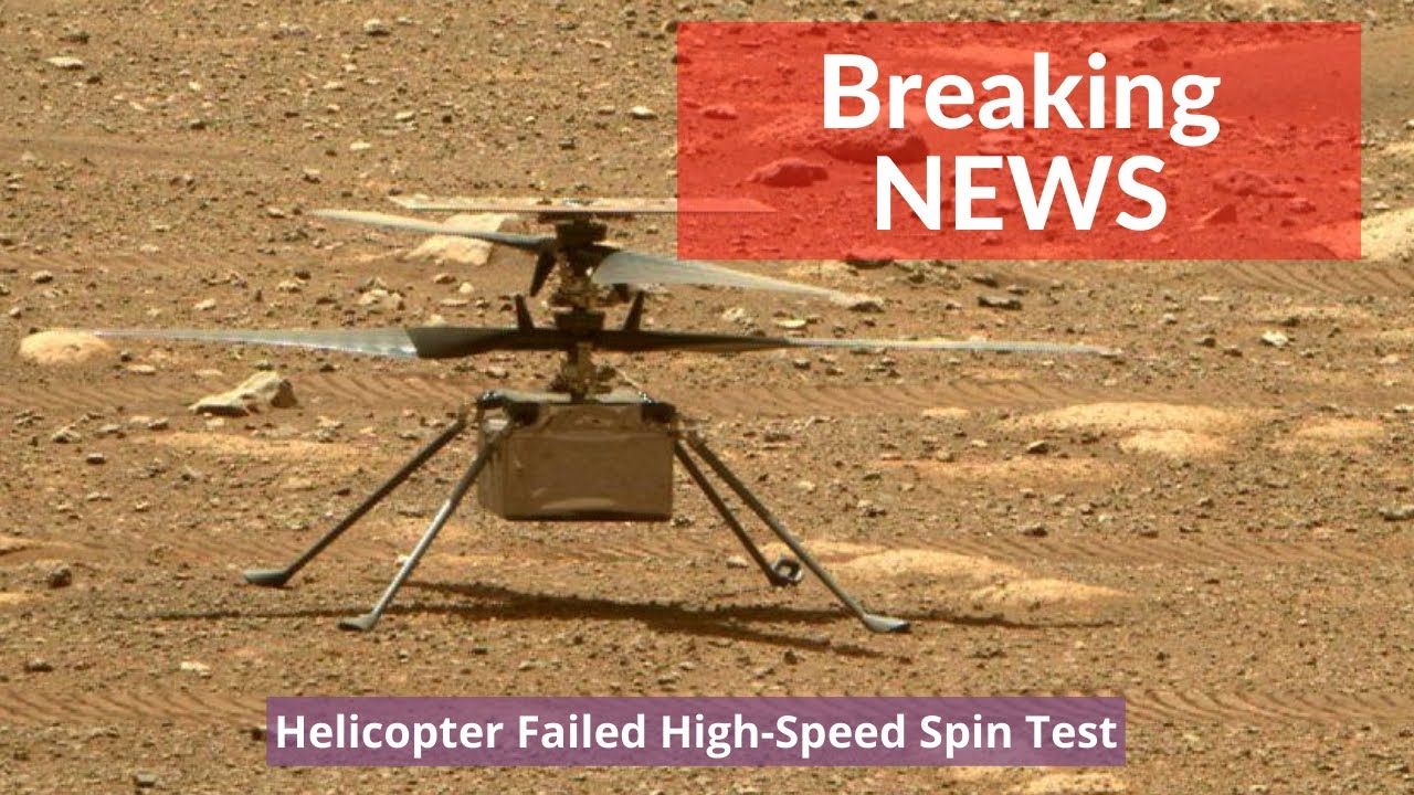 [MARS]- Historic Mars Helicopter Flight Delayed | *NEWS* Helicopter ...