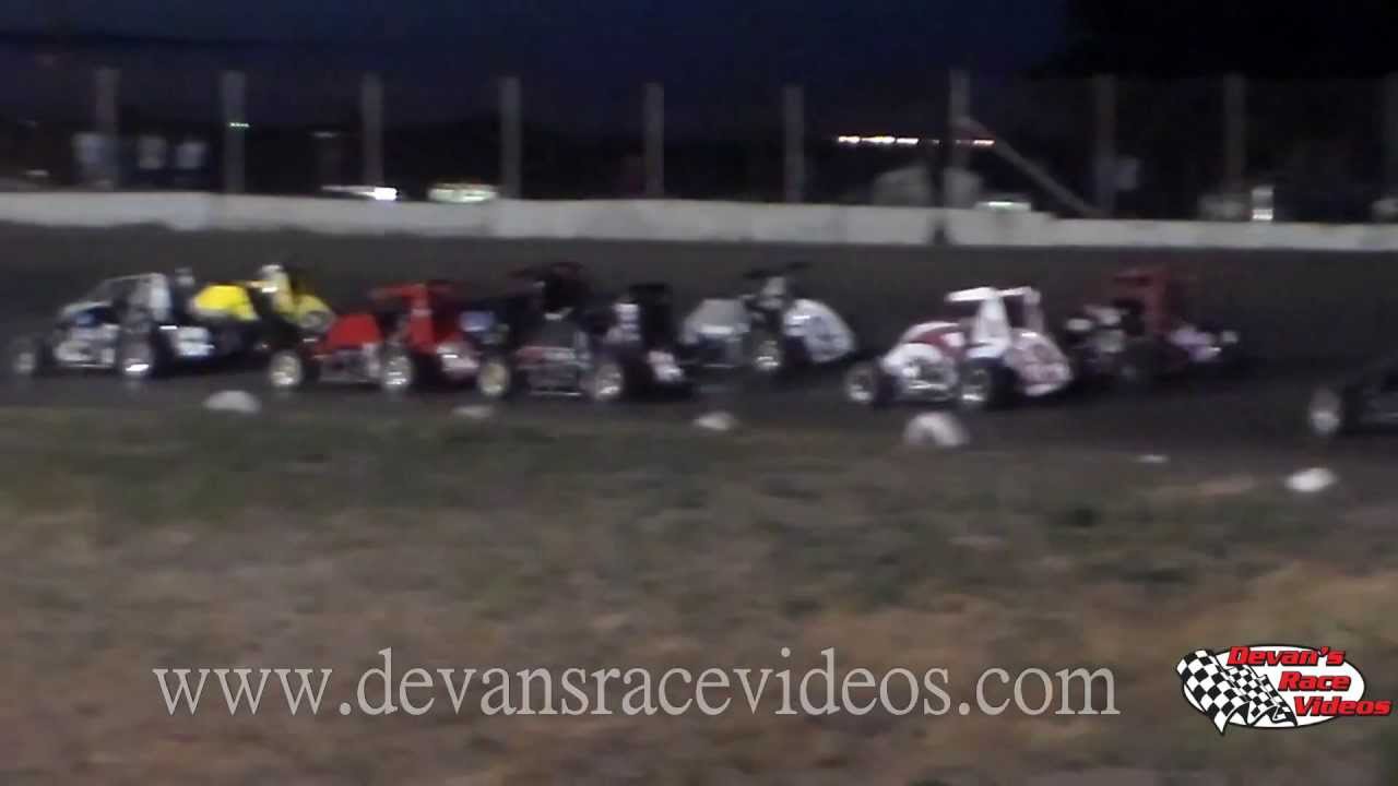 June 1, 2013 | RMMRA Midget Highlights | I-76 Speedway - YouTube