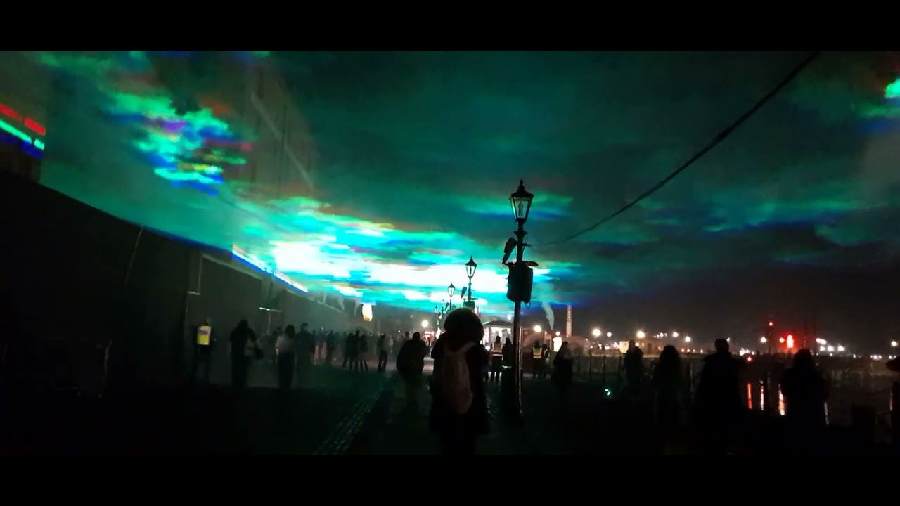Borealis🌌(Northern Lights)"Part Two"🌌Stunning Installation in Liverpool ...
