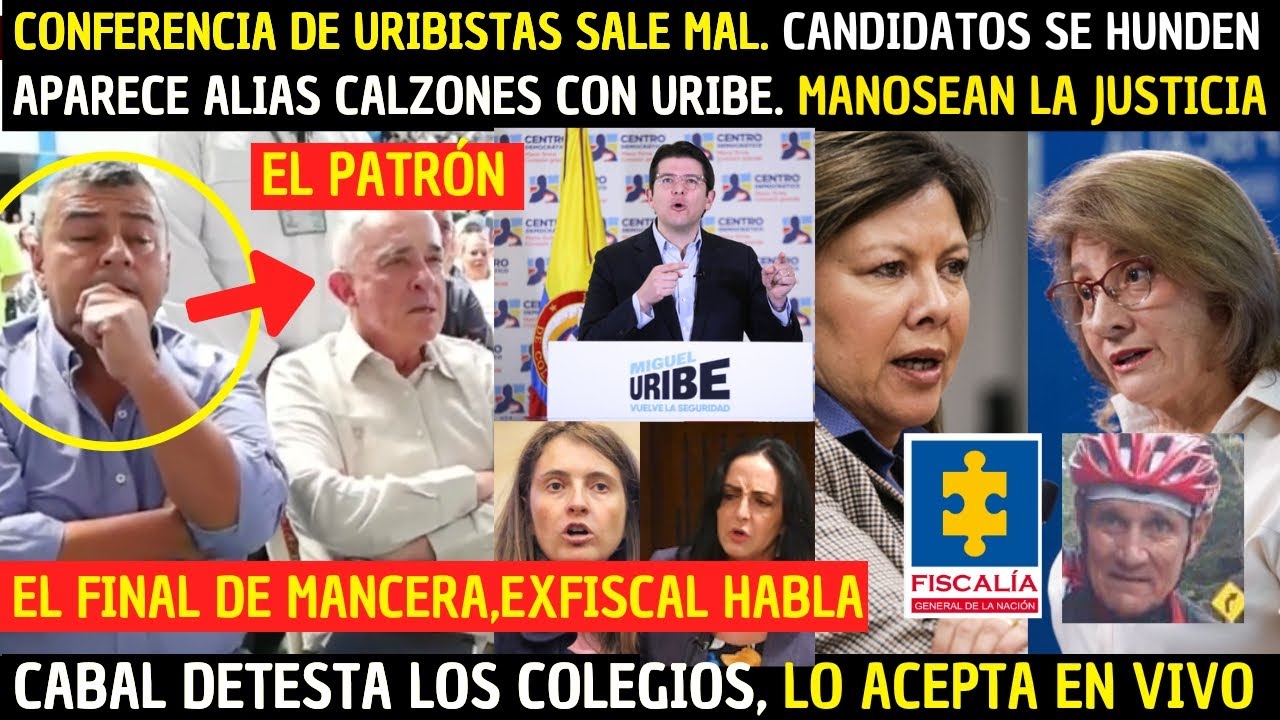 URIBE CON ALIAS CALZONES Y GUARDAN SILENCIO.FRACASARON CANDIDATOS ...
