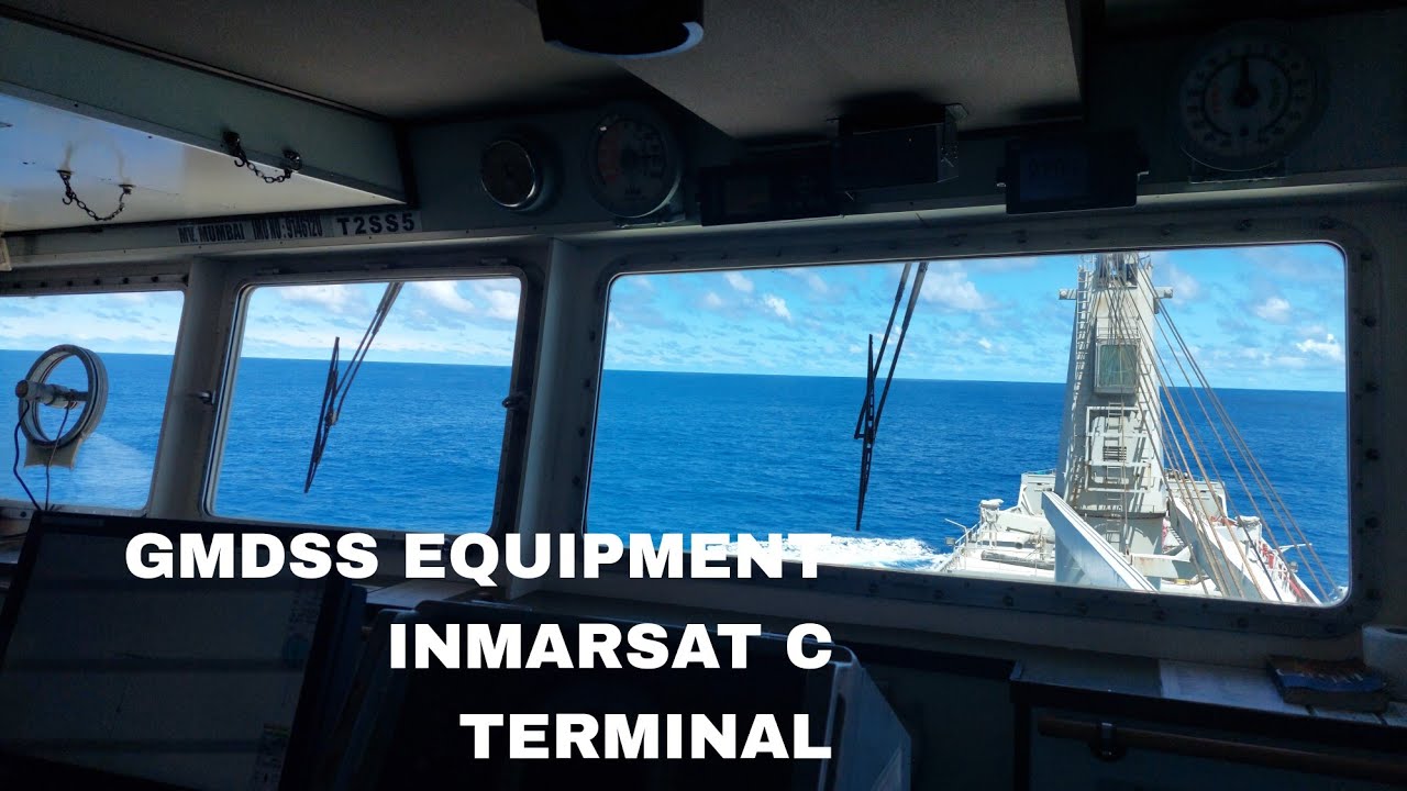HOW TO OPERATE INMARSAT C | GMDSS EQUIPMENT | ︎type Sailor - YouTube