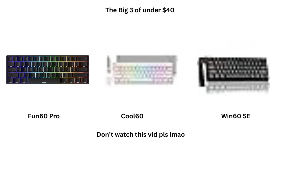 [Turn on subtitles]Best budget hall effect keyboards on Amazon(imo ...