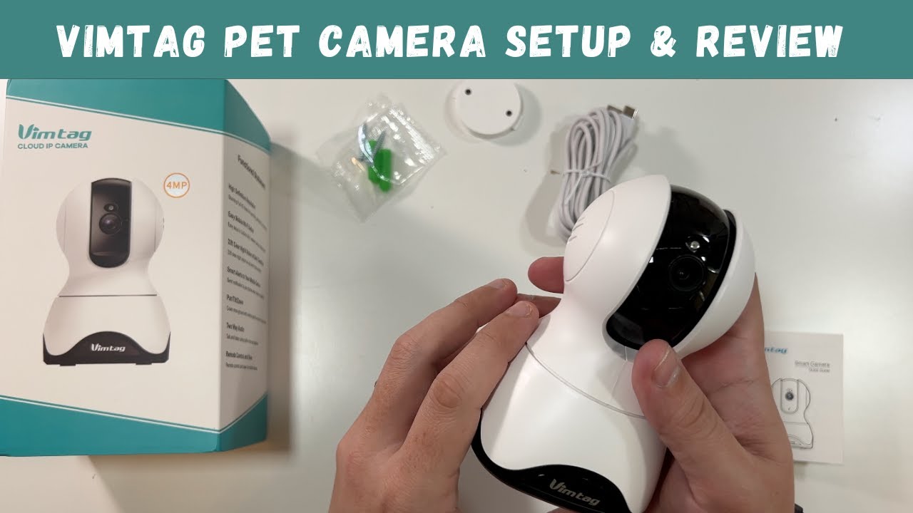 Vimtag Pet Camera Setup & Review - YouTube
