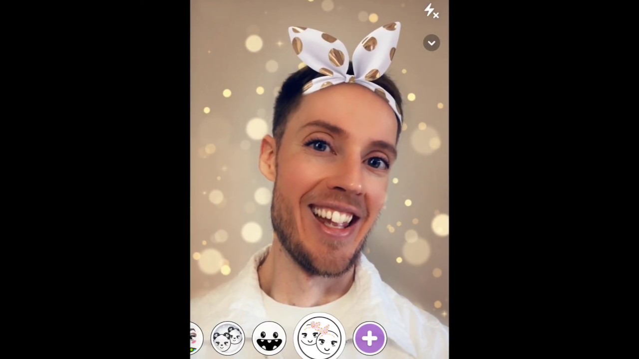 Playing with Snapchat filters / Lenses on May 6th, 2019 - YouTube