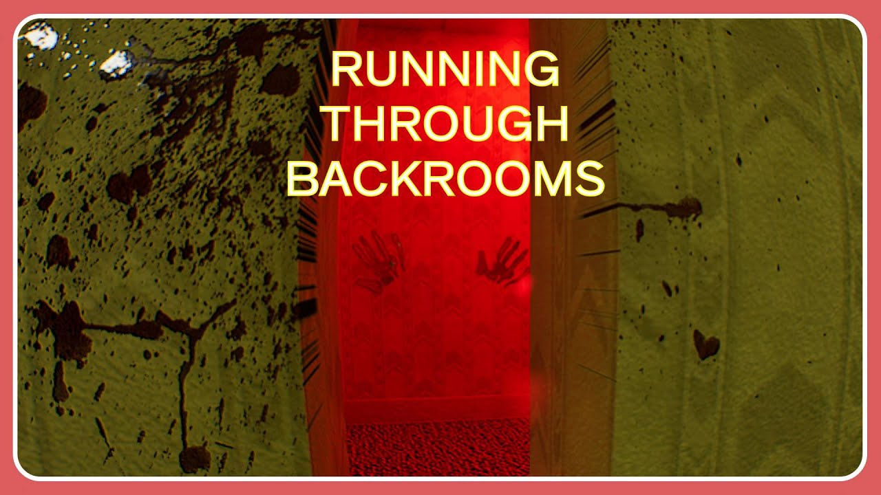 Un BACKROOMS con mecánicas peculiares | RUNNING THROUGH BACKROOMS ...