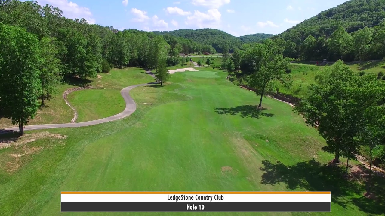 Ledgestone Country Club Hole 10 - YouTube