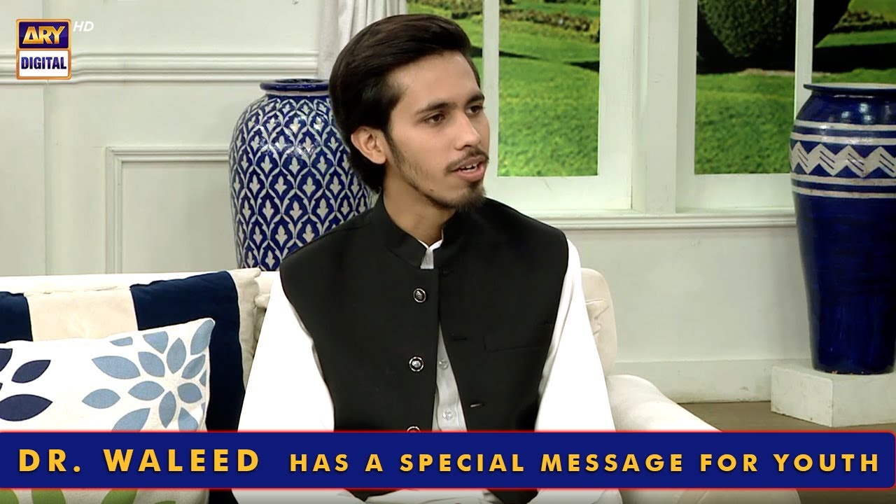 Gold Medalist Dr Waleed has a Special Message for Youth # ...