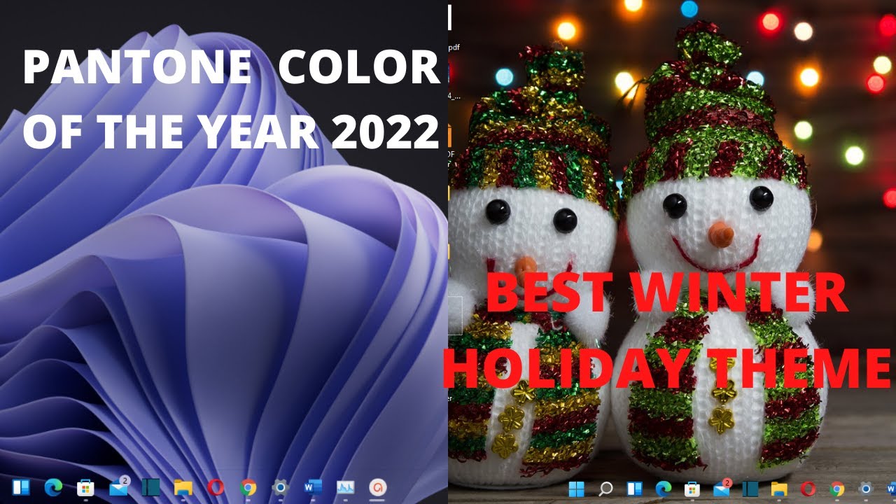 New Windows 11 and Windows 10 Theme | Best Winter Theme - YouTube