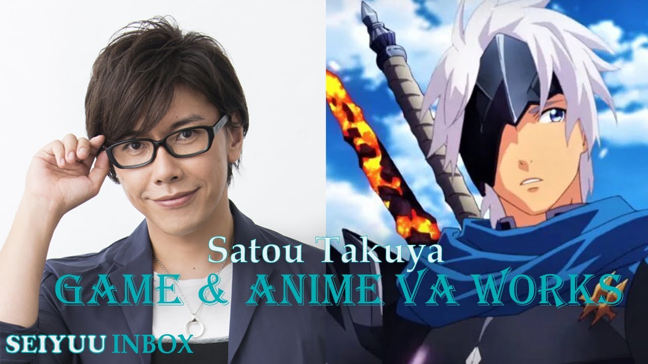 Satou Takuya voice Actor roles in Game / Anime - YouTube