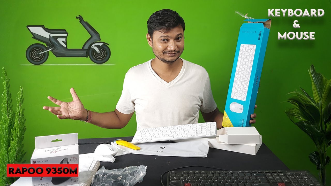 Rapoo 9350M Wireless Keyboard & Mouse Combo Unboxing | #diwakarroy ...