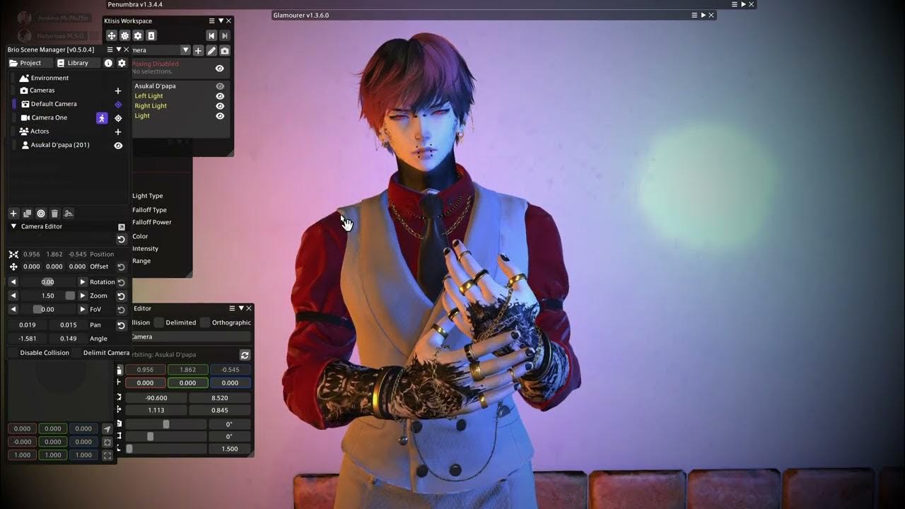 FFXIV GPose Tutorial - Lighting + Advanced Tips - YouTube