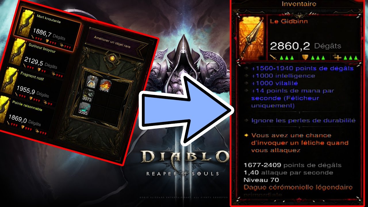 500 Upgrades Primordial Test ~ Diablo 3 [2.5] - YouTube