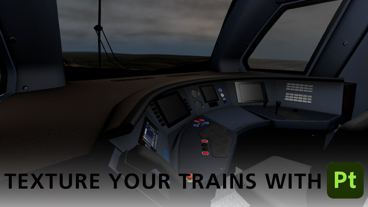 How to texture your Roblox Trains with Substance 3D Painter - YouTube