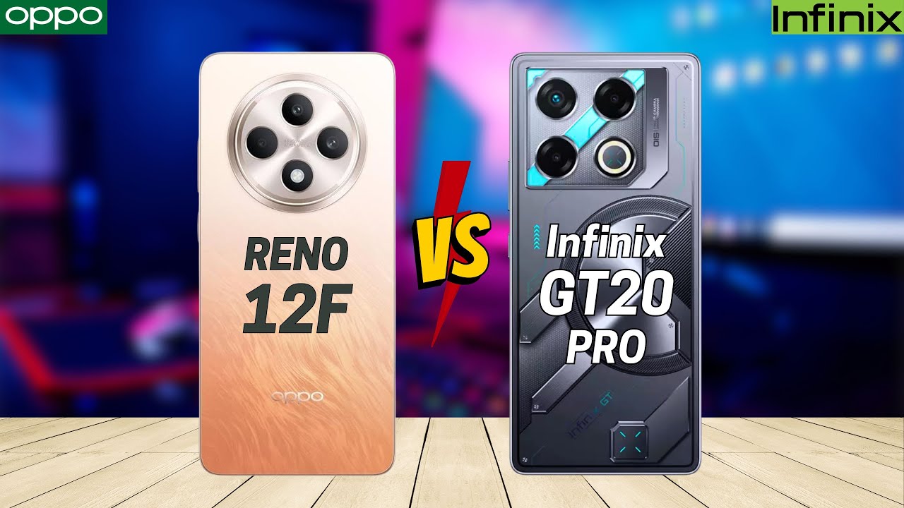 OPPO Reno 12F 5G vs Infinix GT 20 Pro - YouTube
