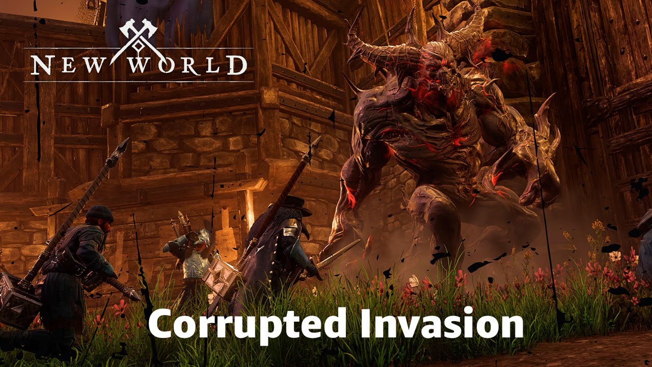 Corrupted Fort Invasion - [New World Preview] - YouTube