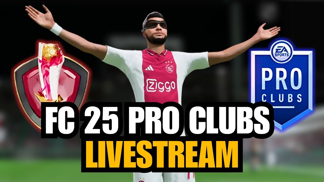 LIVE - Elite Division Pro Clubs EAFC 25! - YouTube