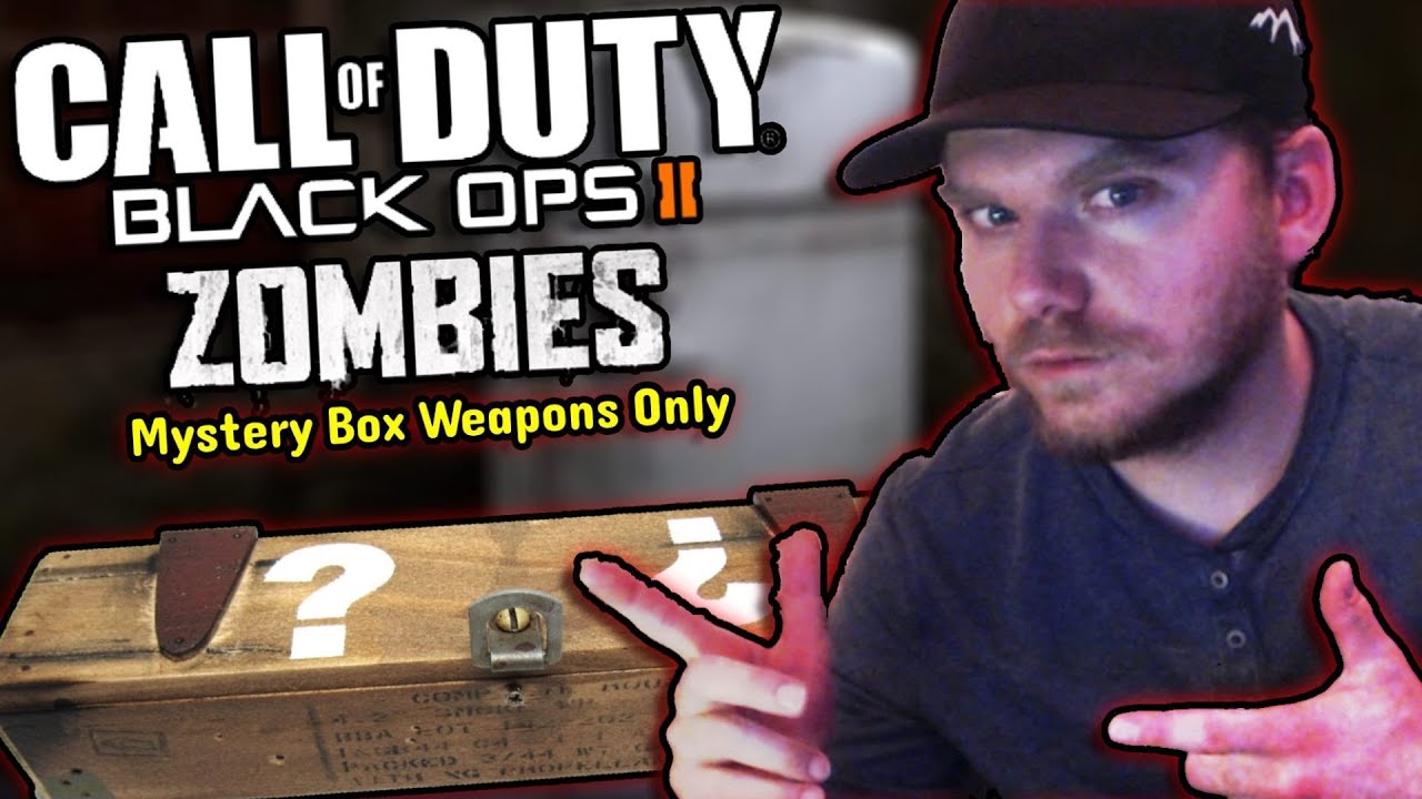 Mystery Box Weapons Only in Black Ops 2 Zombies - YouTube