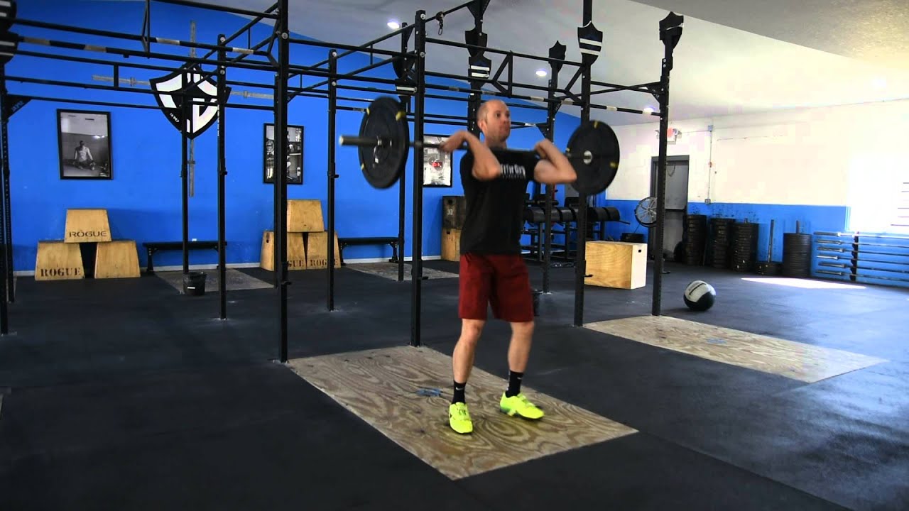Power Clean with CrossFit For Glory - YouTube