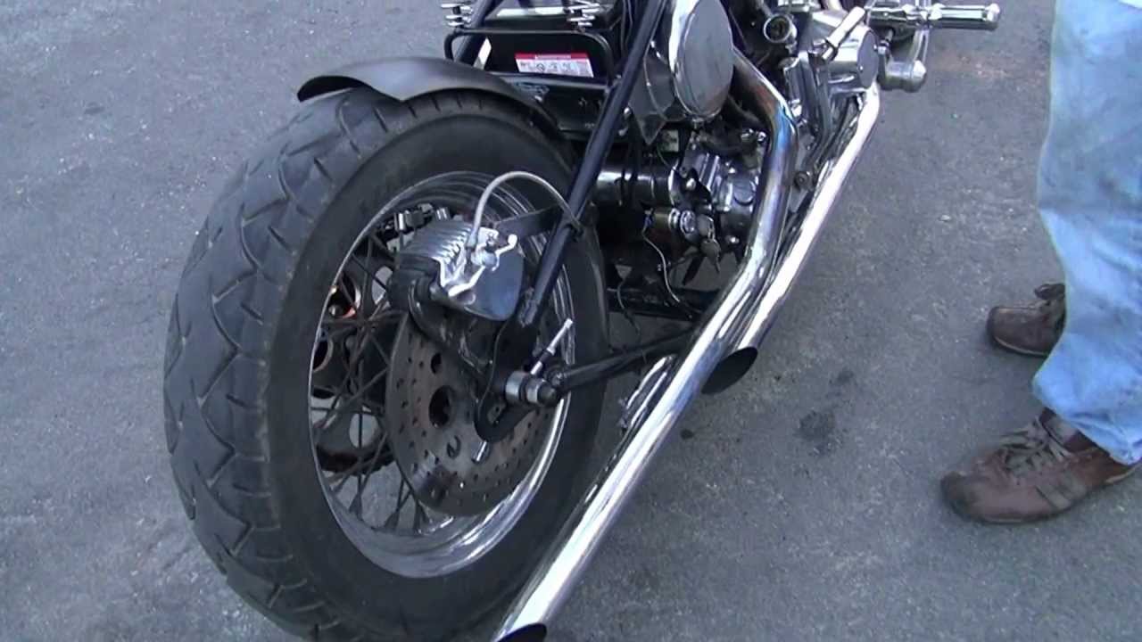 Hunting Harley's, 1983 shovel rat rod - YouTube