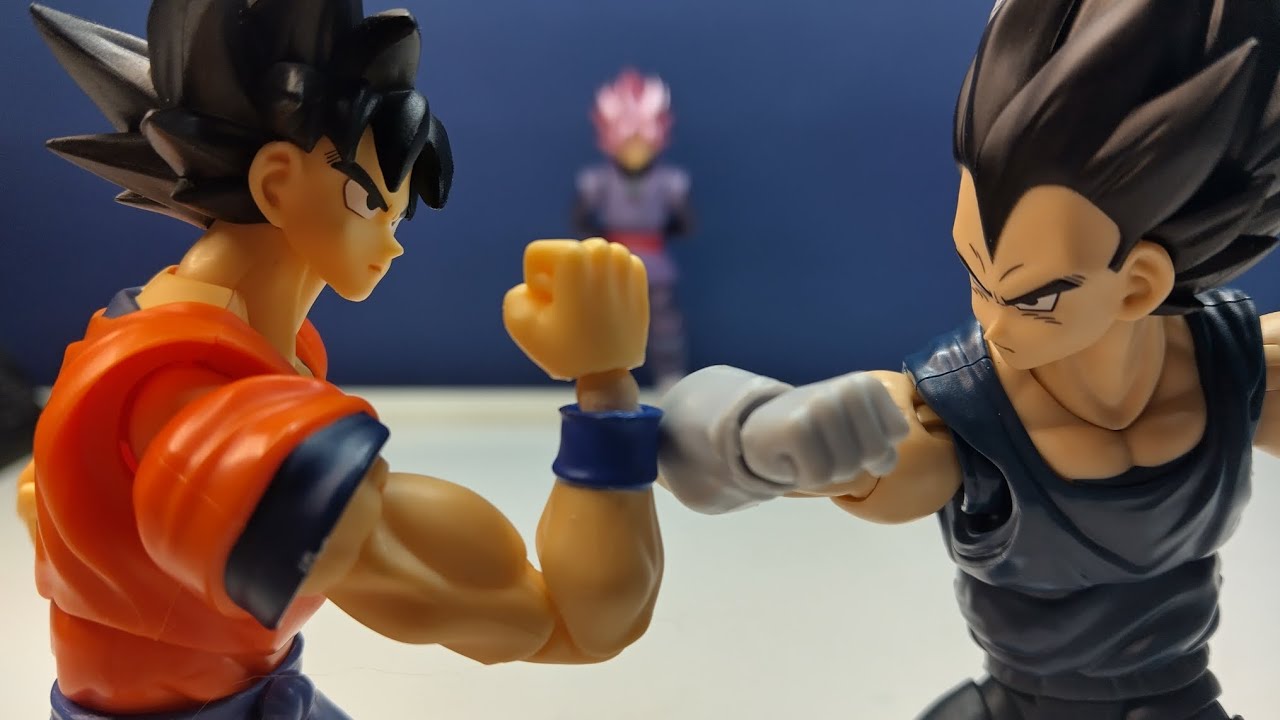 Dragon ball stop motion: The Rosé clone - YouTube