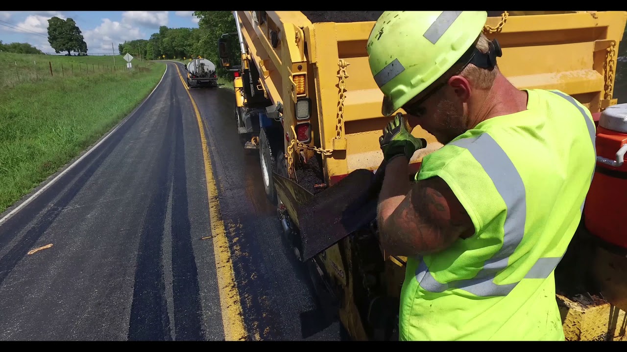 Paving Operations with a Beat - YouTube