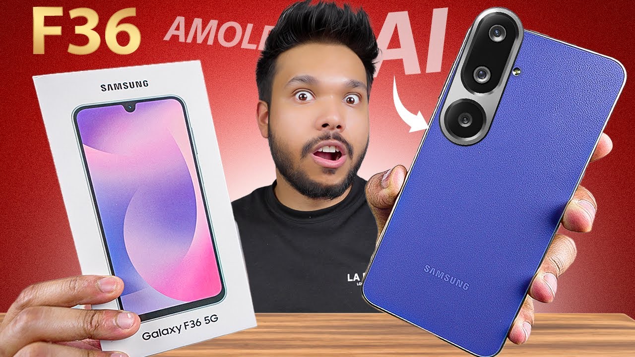Samsung Galaxy F36 – Best AI & Camera @16,499 - YouTube