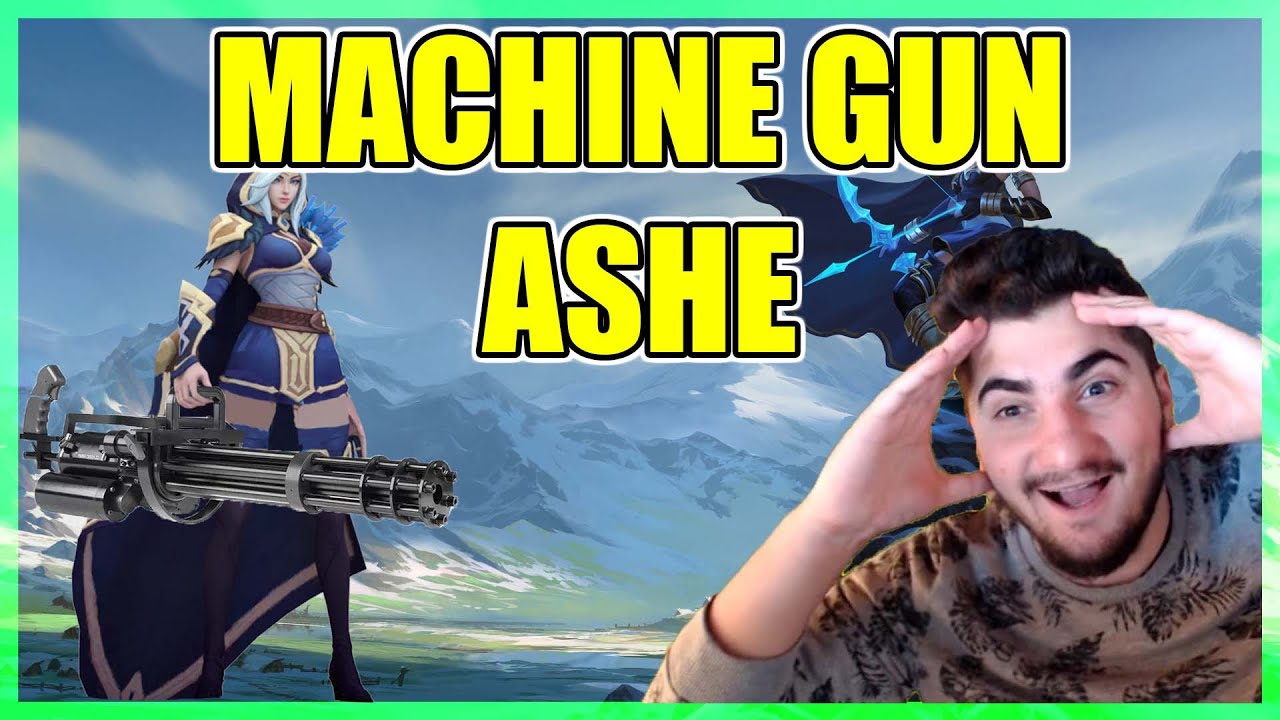 MACHINE GUN ASHE! 1V9 IN CHALLENGER 3000LP KEK - YouTube