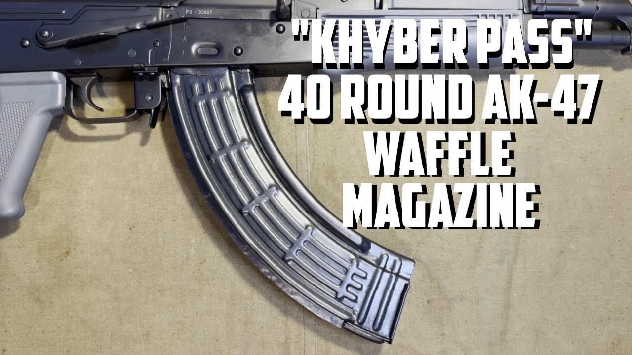 "Khyber Pass" 40 Round AK-47 Waffle Magazine - YouTube
