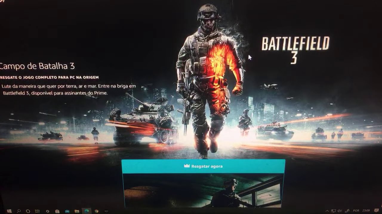 Battlefield 3 Free/Grátis no Origins | Brinde para Inscritos Key/Chave ...