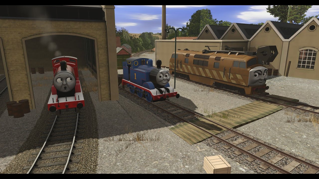TATMR Shed Scene Trainz Remake - YouTube