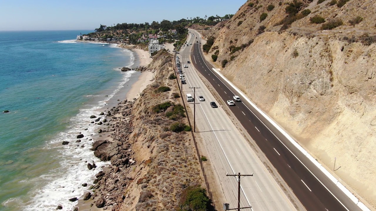 Malibu Pacific Coast Highway HD 1080p - DJI Mavic 2 Zoom - YouTube
