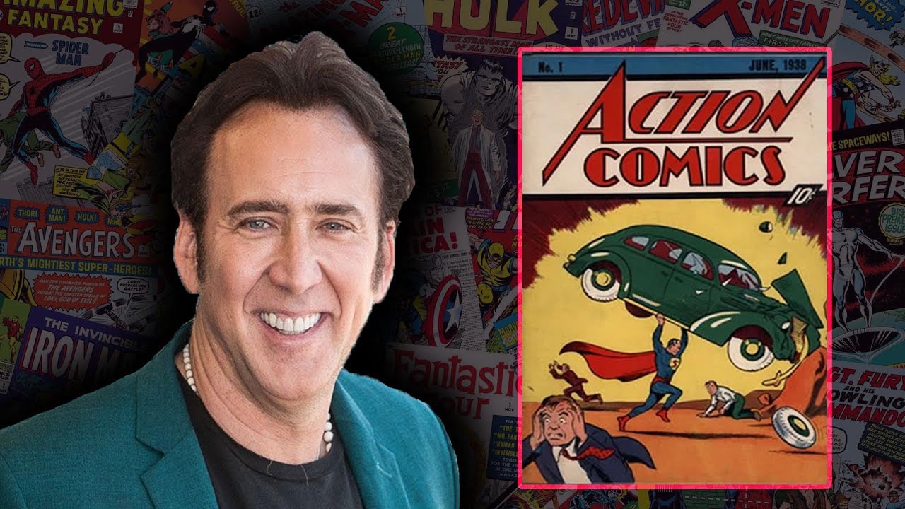 What Happened To Nicolas Cage's Million Dollars Comic Books ? - YouTube