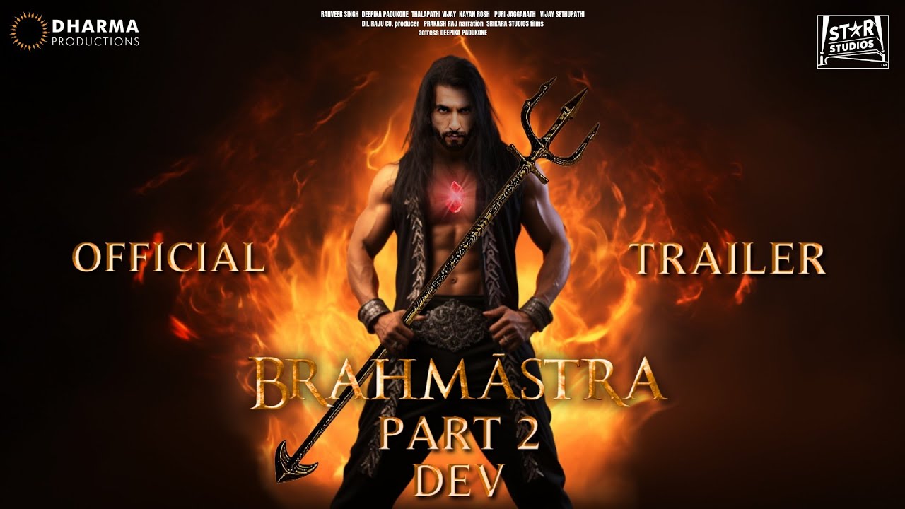 BRAHMĀSTRA PART 2: DEV - Official Trailer | Ranveer Singh As DEV | Ranbir Kapoor | Alia Bhatt ...