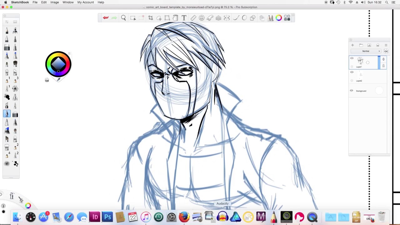 Comic Book Character Design - YouTube