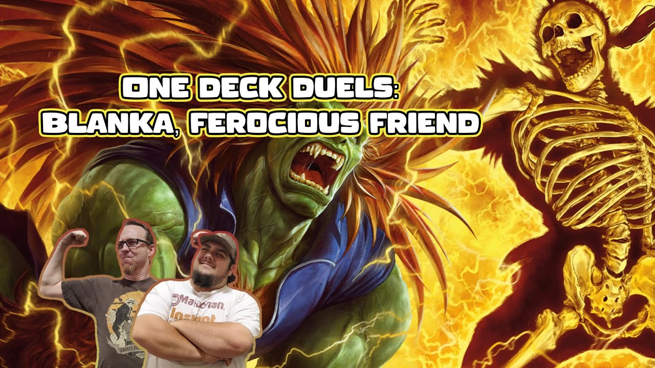 One Deck Duels #4: Blanka, Ferocious Friend - YouTube
